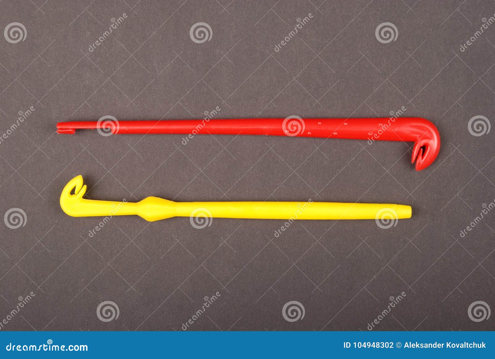 Red and yellow loop tier stock photo. Image of angler - 104948302