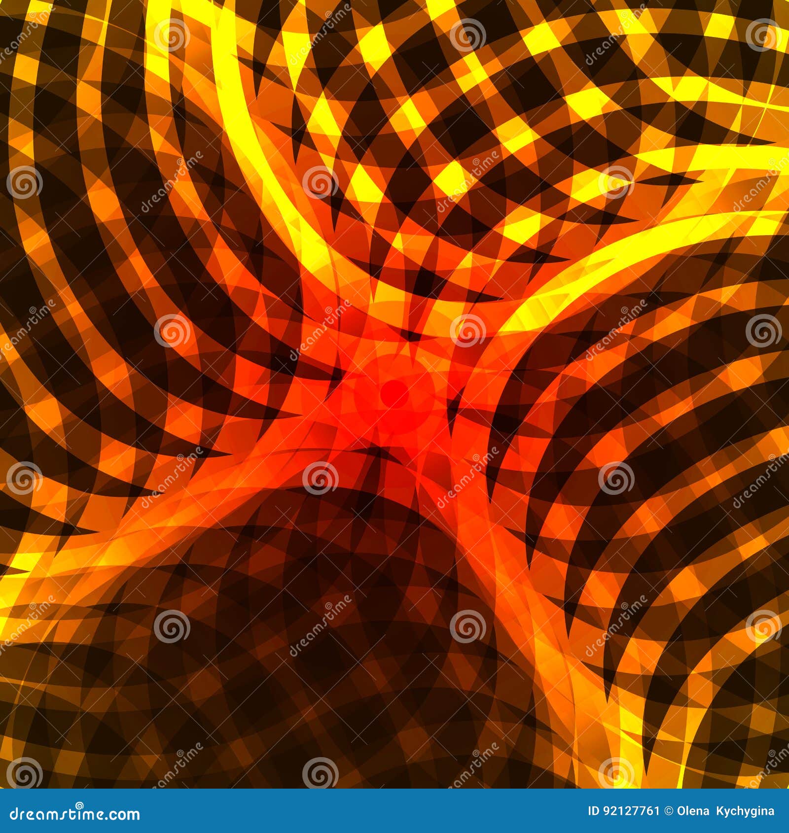 Red Yellow Luminous Shine Abstract Background. Vector Backgrou Stock ...