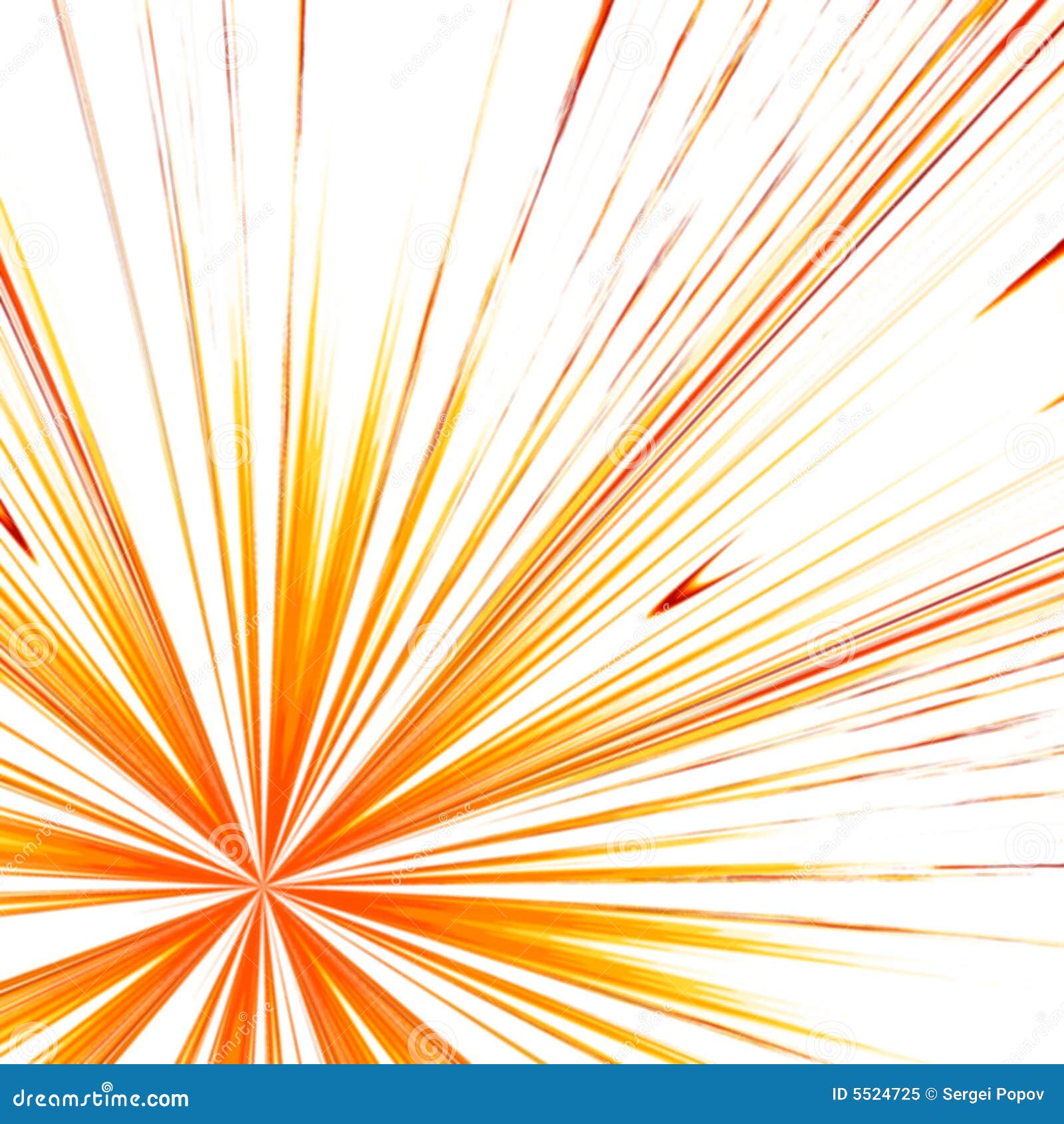 Red and yellow rays stock illustration. Illustration of light - 5524725