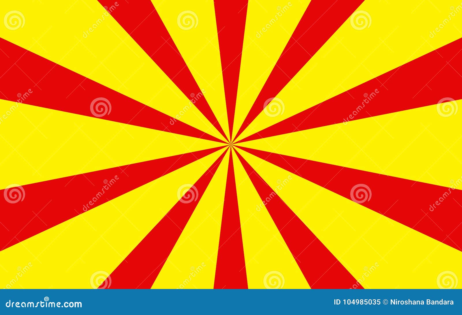 Red Yellow Rays Background Image Stock Illustration - Illustration of ...