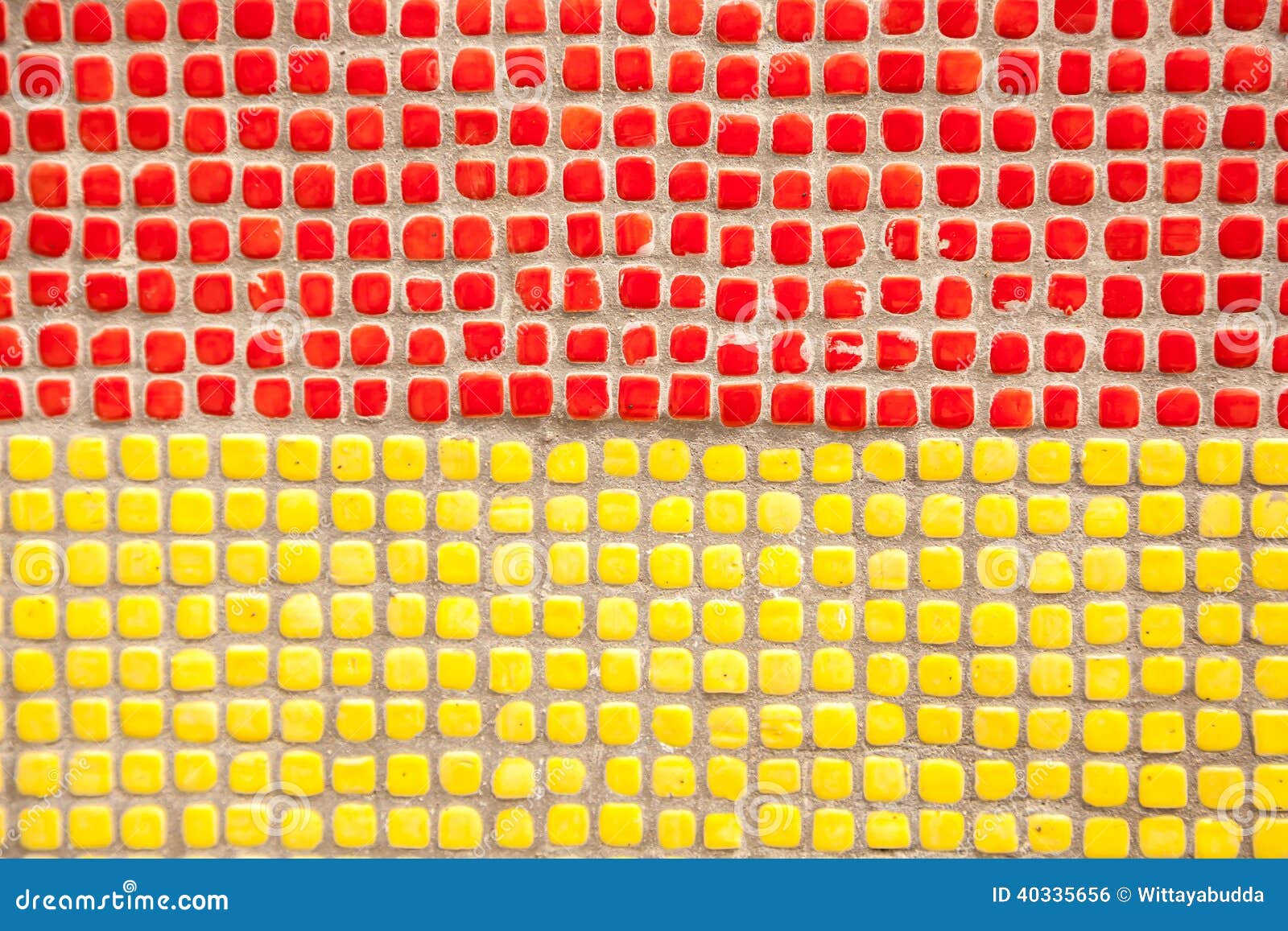 Red and Yellow Square Tiles Stock Photo - Image of reflection, empty ...