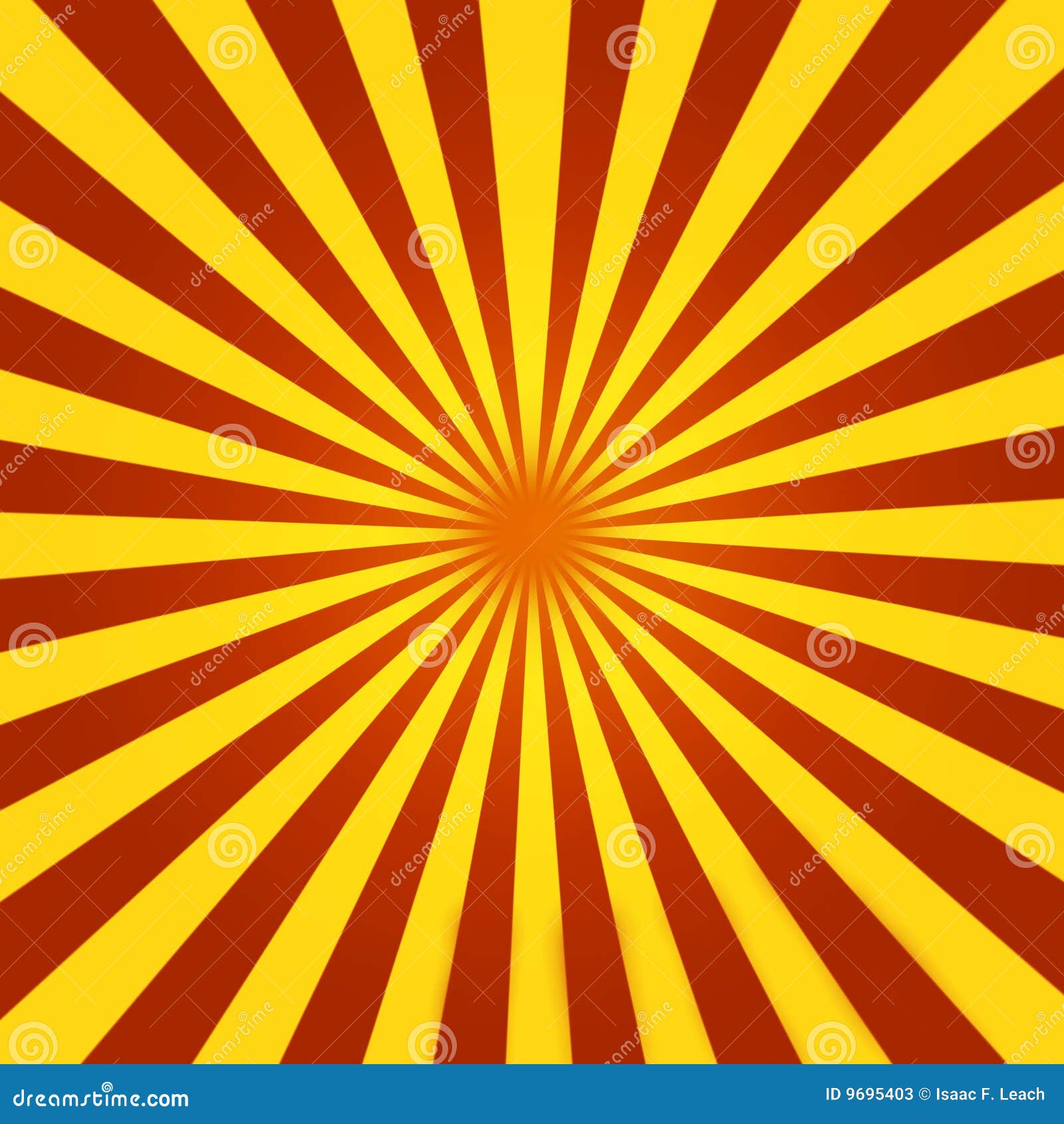 Red and Yellow Sunburst stock illustration. Illustration of light - 9695403