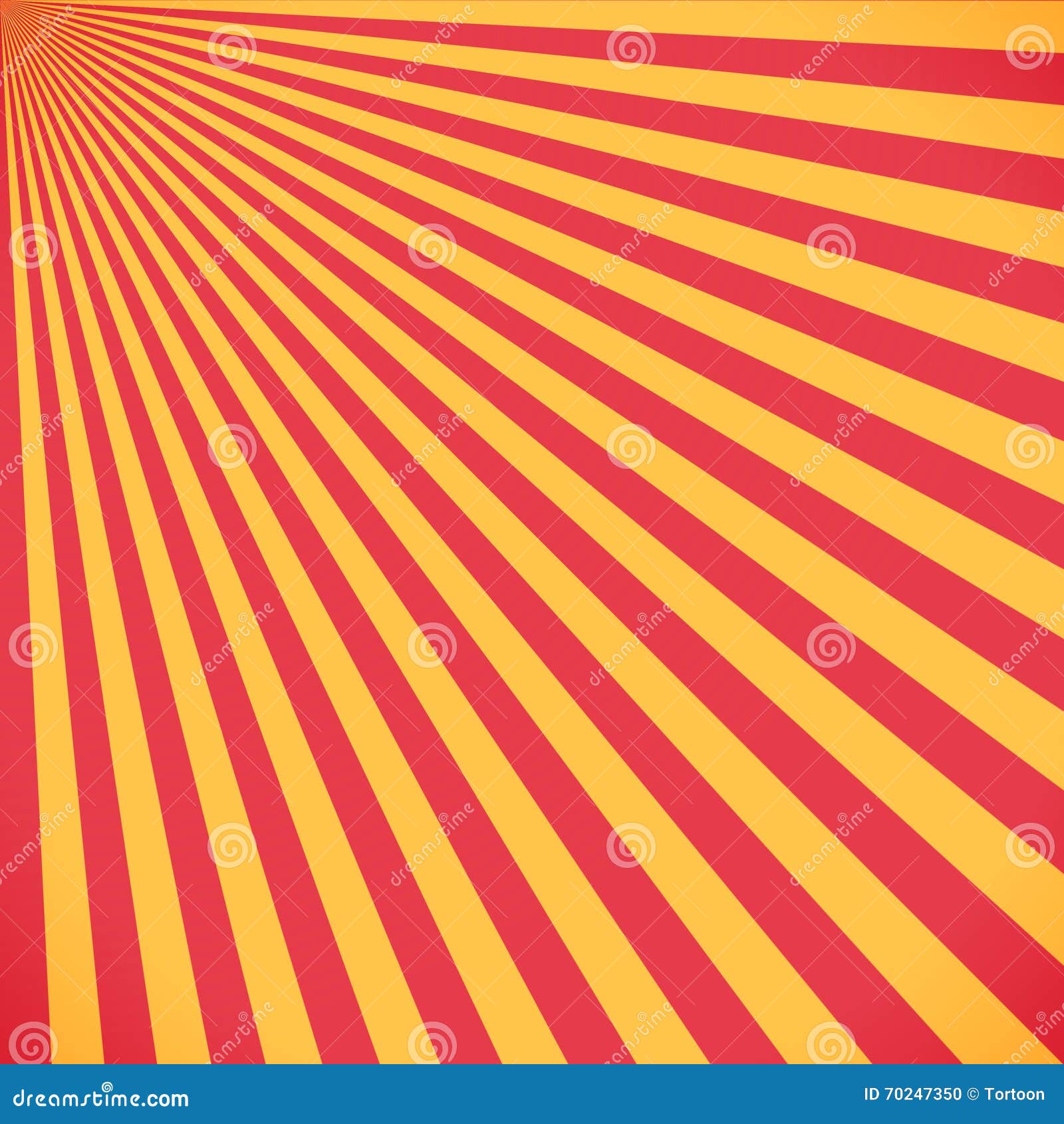 Red and Yellow Sunburst Circle Stock Illustration - Illustration of ...