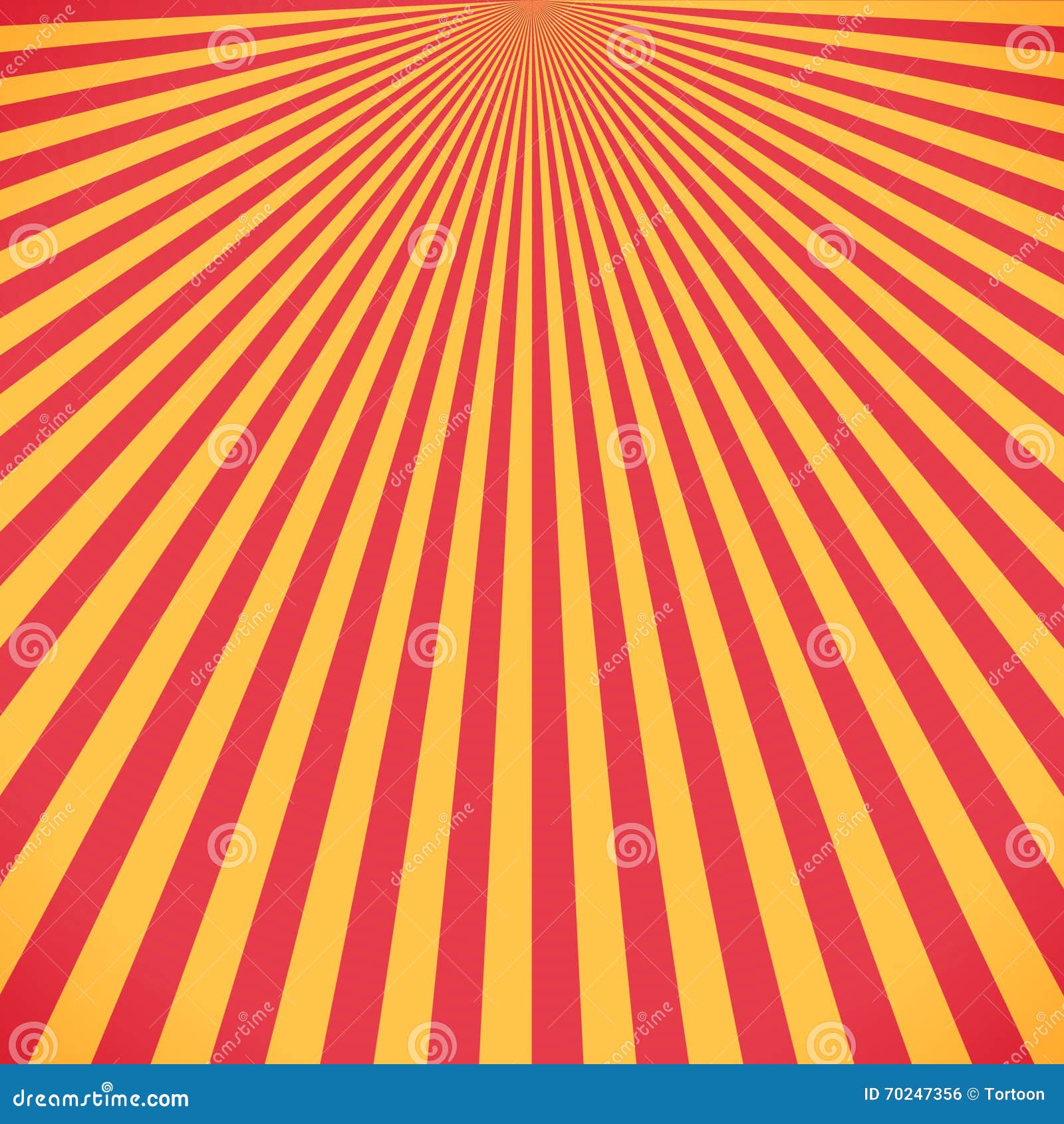 Red and Yellow Sunburst Circle Stock Illustration - Illustration of ...