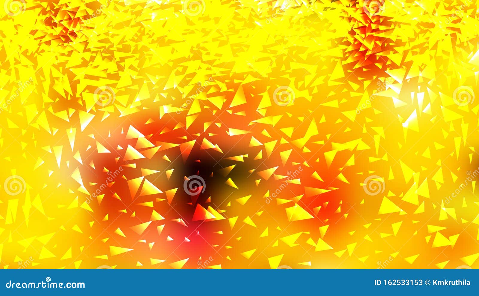 Red and Yellow Triangle Background Vector Illustration Stock Vector ...
