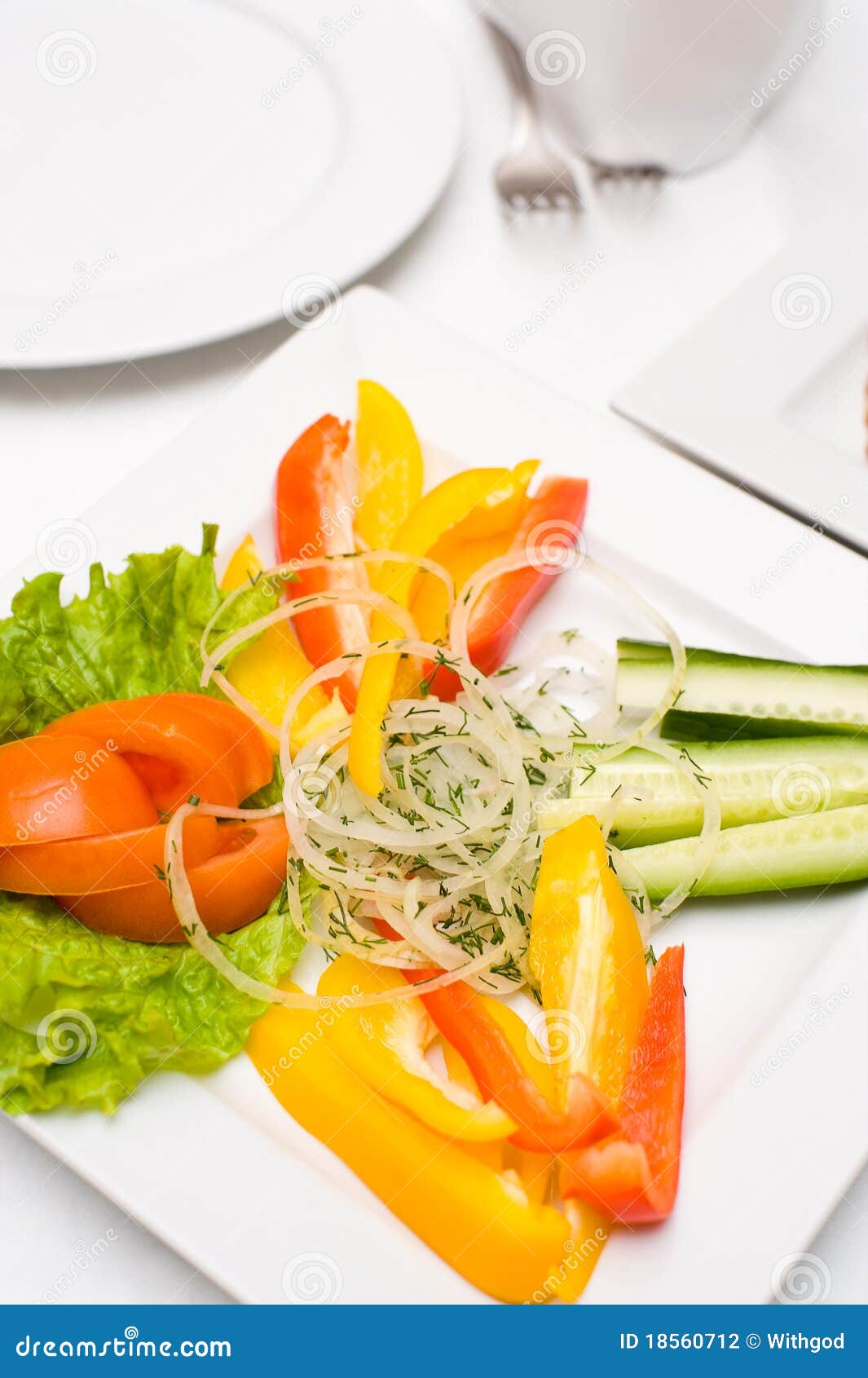 Red and yellow vegetables stock photo. Image of serve - 18560712