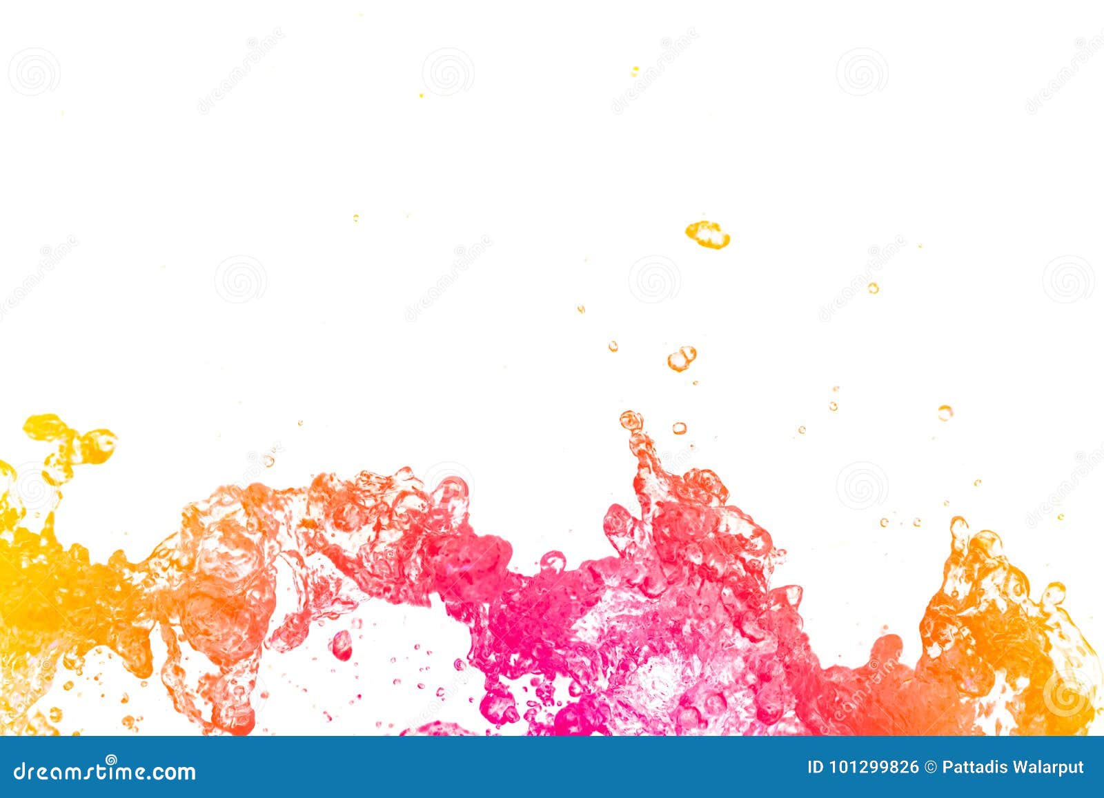 Red yellow water splsh stock photo. Image of background - 101299826