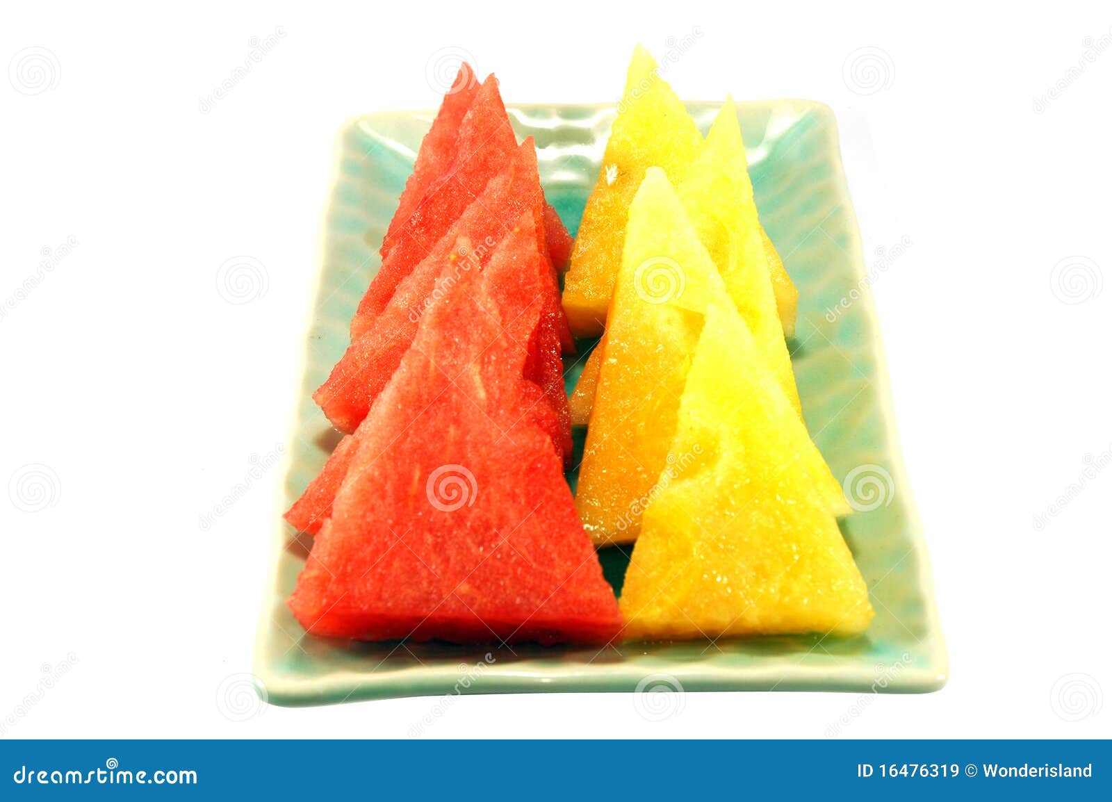 Red and yellow watermelon stock image. Image of nature - 16476319