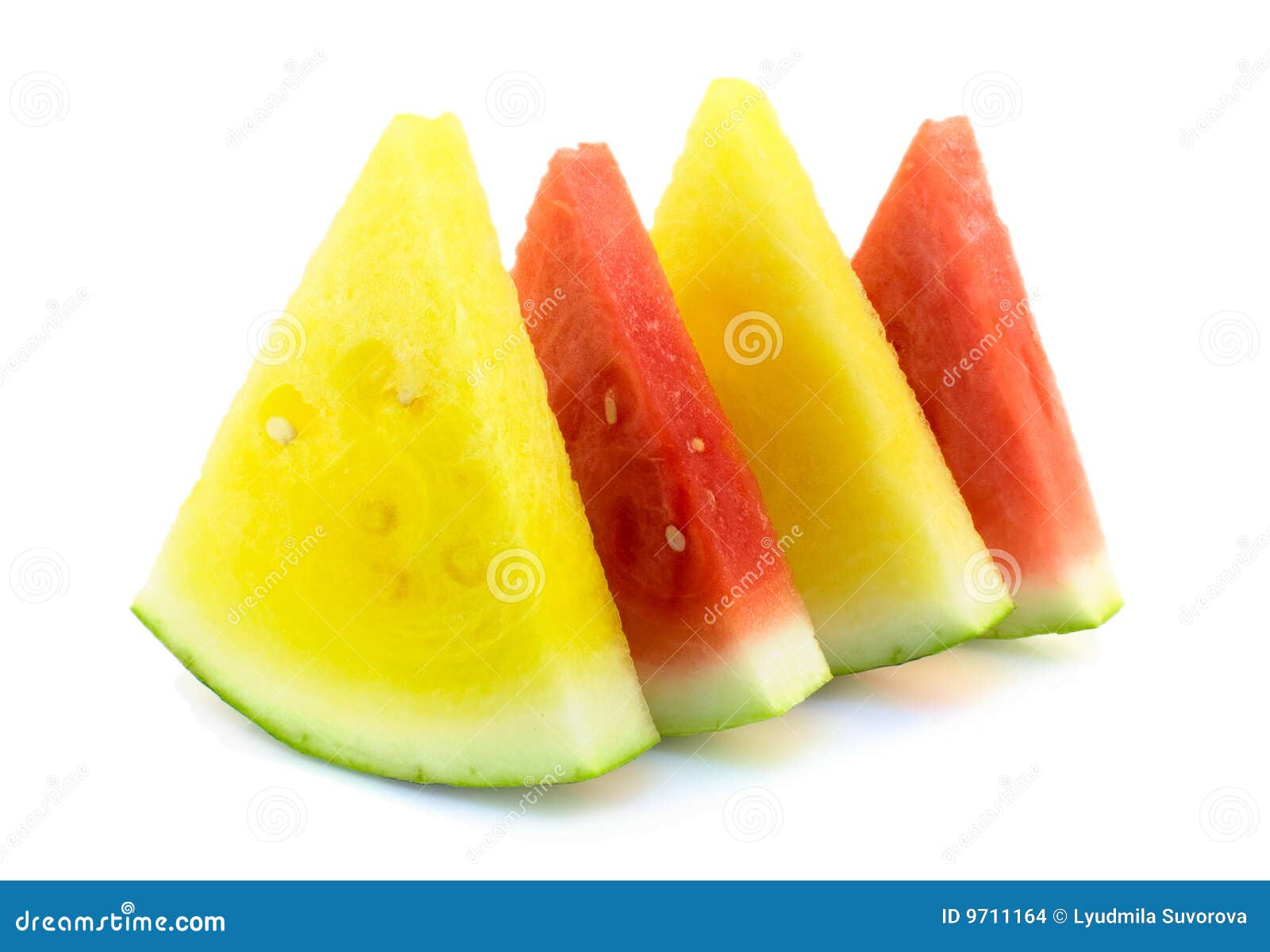 Red and yellow watermelon stock photo. Image of exotic - 9711164