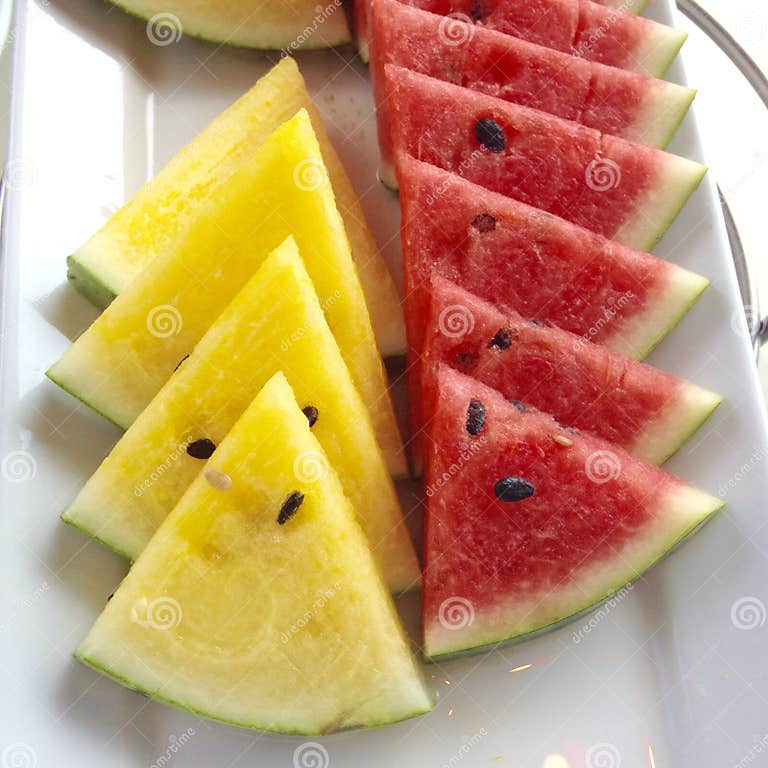 Red and yellow watermelon stock photo. Image of healyht - 47809976