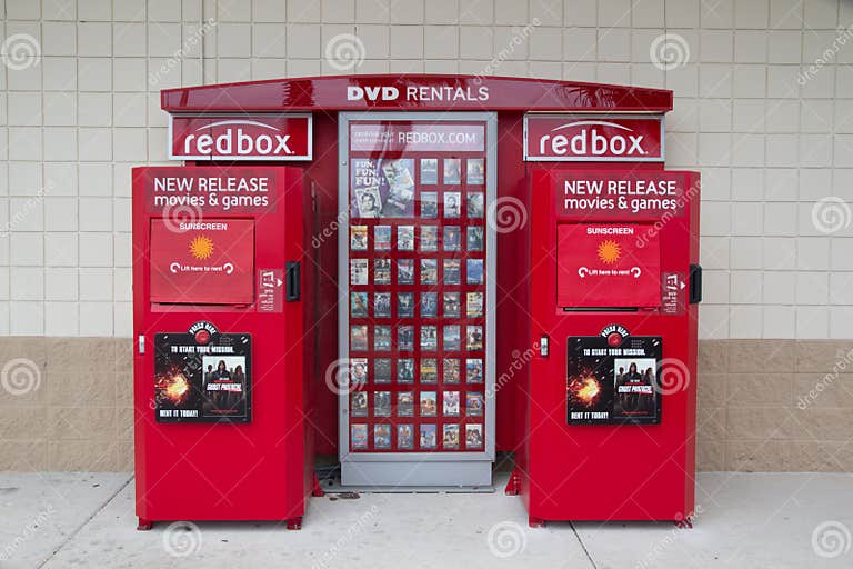 RedBox editorial image. Image of florida, money, redbox - 24526295