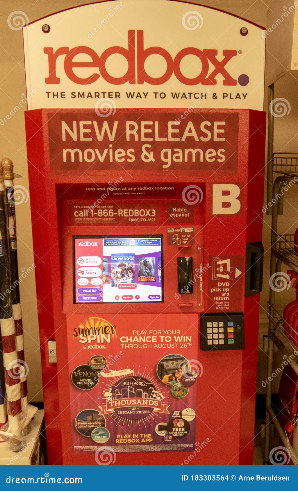 Redbox Video Rental Kiosk editorial stock image. Image of rental ... Redbox Video Rental Kiosk editorial stock image. Image of rental ...