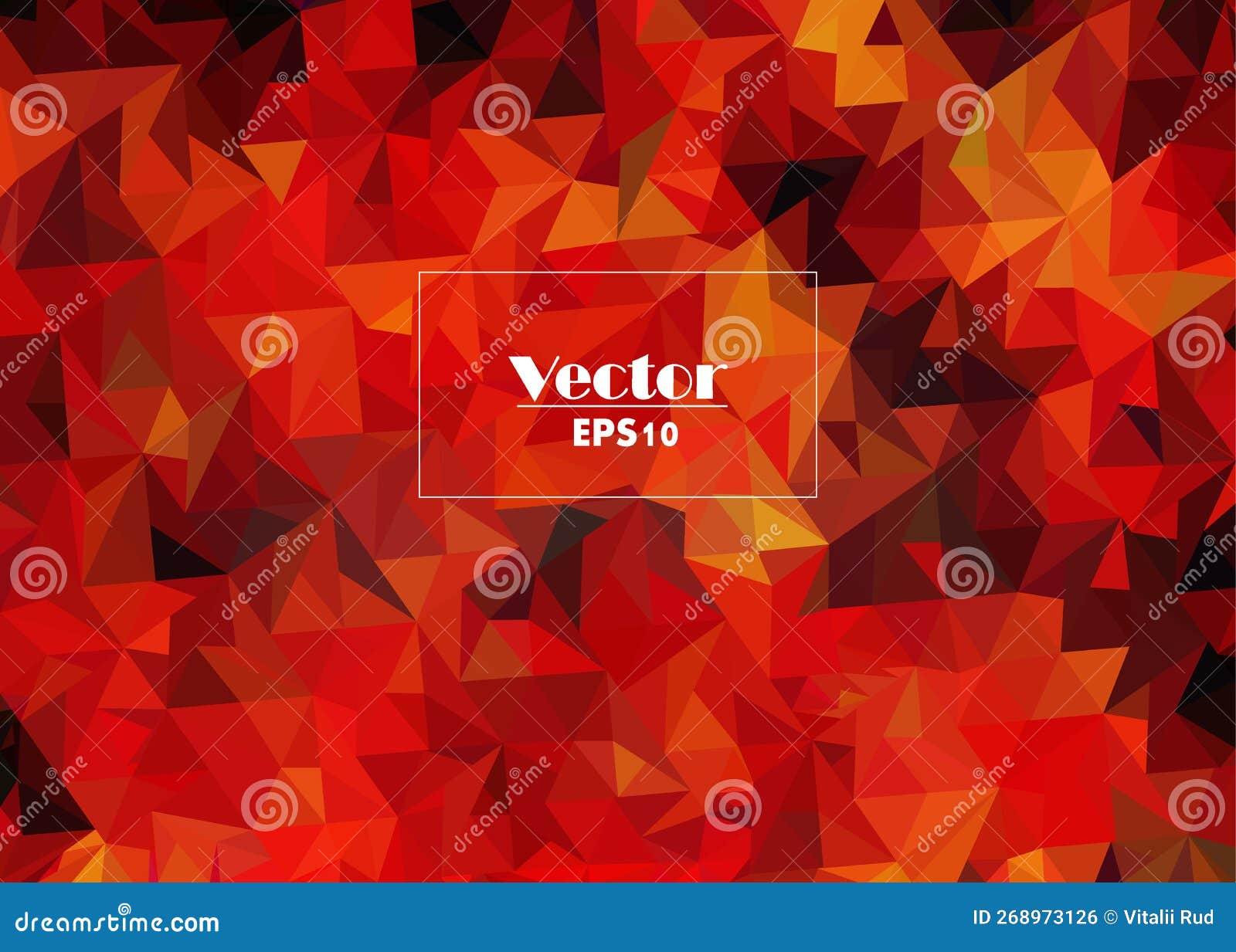 Reddened Fallen Autumn Leaves Stylized from Triangles Vector Stock ...