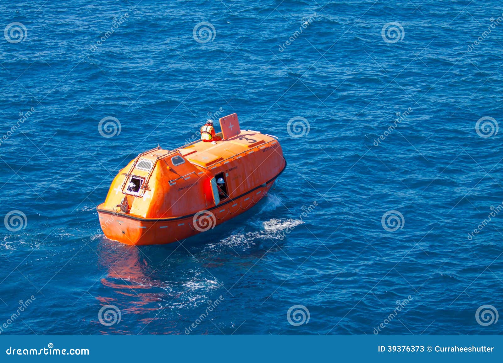 Reddingsboot of Reddingsboot in Zee, Veiligheidsnorm Binnen Voor De ...