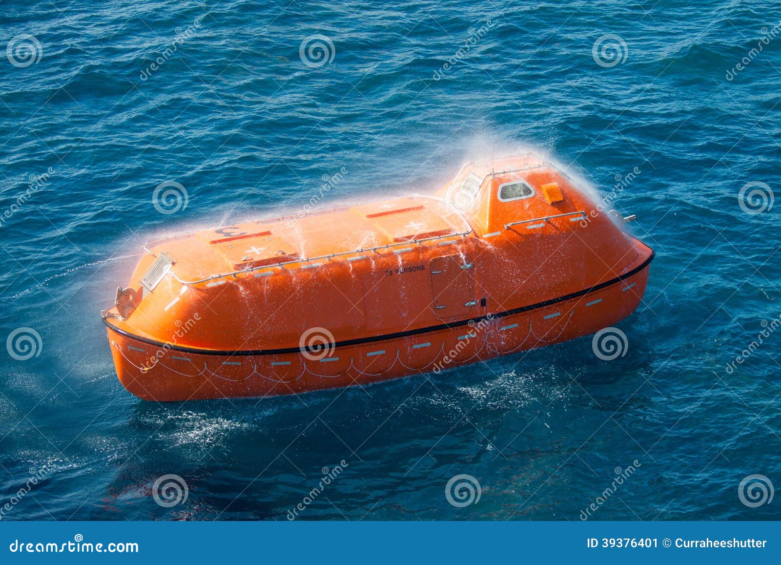Reddingsboot of Reddingsboot in Zee, Veiligheidsnorm Binnen Voor De ...