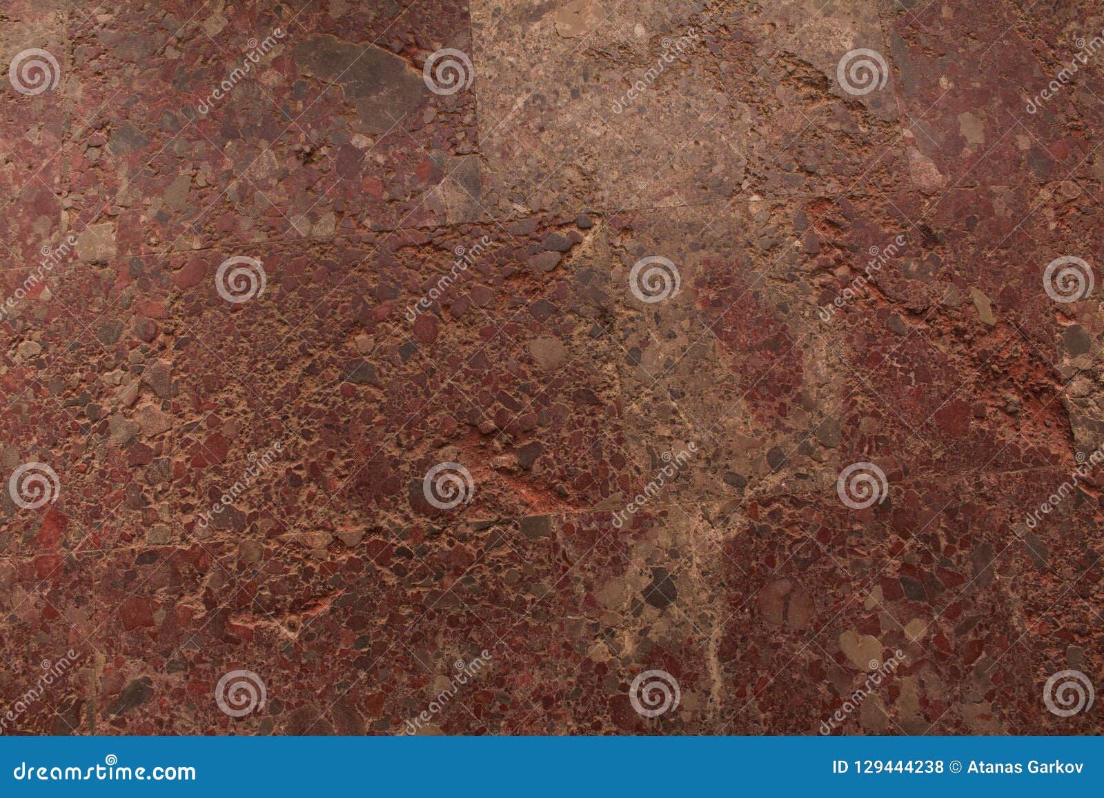 Reddish Ancient, Historic Surface Inside a Building. Stock Photo ...