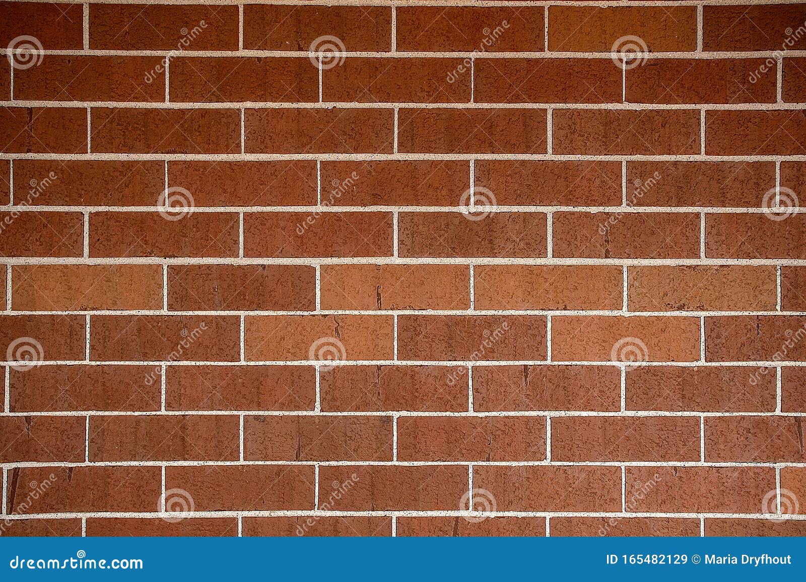 Reddish Brown Brick Wall Background Stock Image - Image of block ...