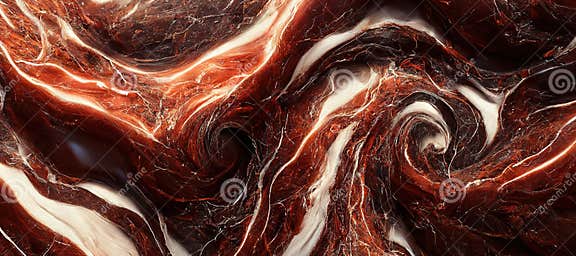 Red Brown Marble Wave Texture Background Stock Illustration - Illustration of color, background ...