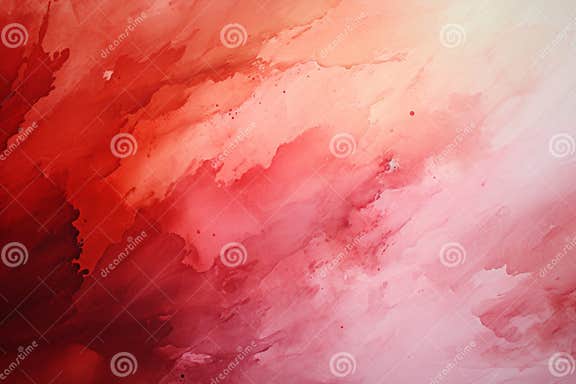 Reddish Color Gradient Water Color Stock Illustration - Illustration of ...