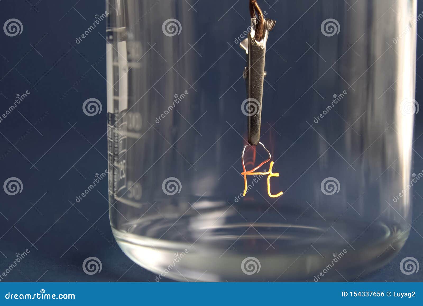 Reddish Platinum Wire in Flask Stock Photo - Image of fashion ...