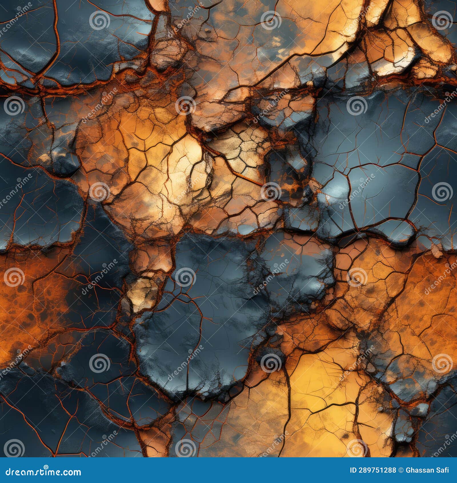 An Reddish Rocky Planet Surface Stock Illustration - Illustration of ...
