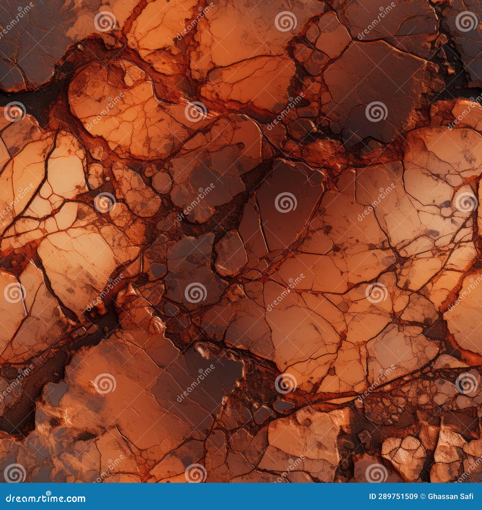 An Reddish Rocky Planet Surface Stock Illustration - Illustration of ...