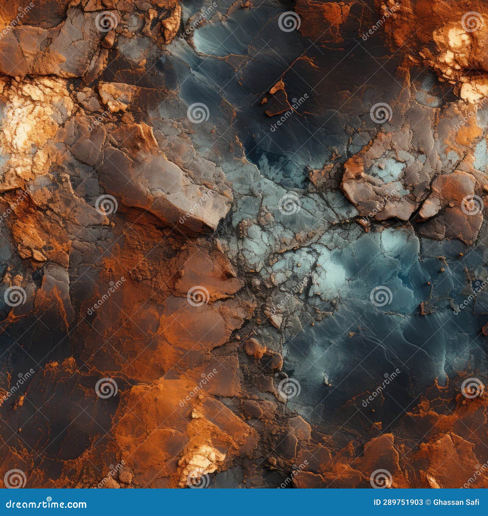 An Reddish Rocky Planet Surface Stock Illustration - Illustration of ...