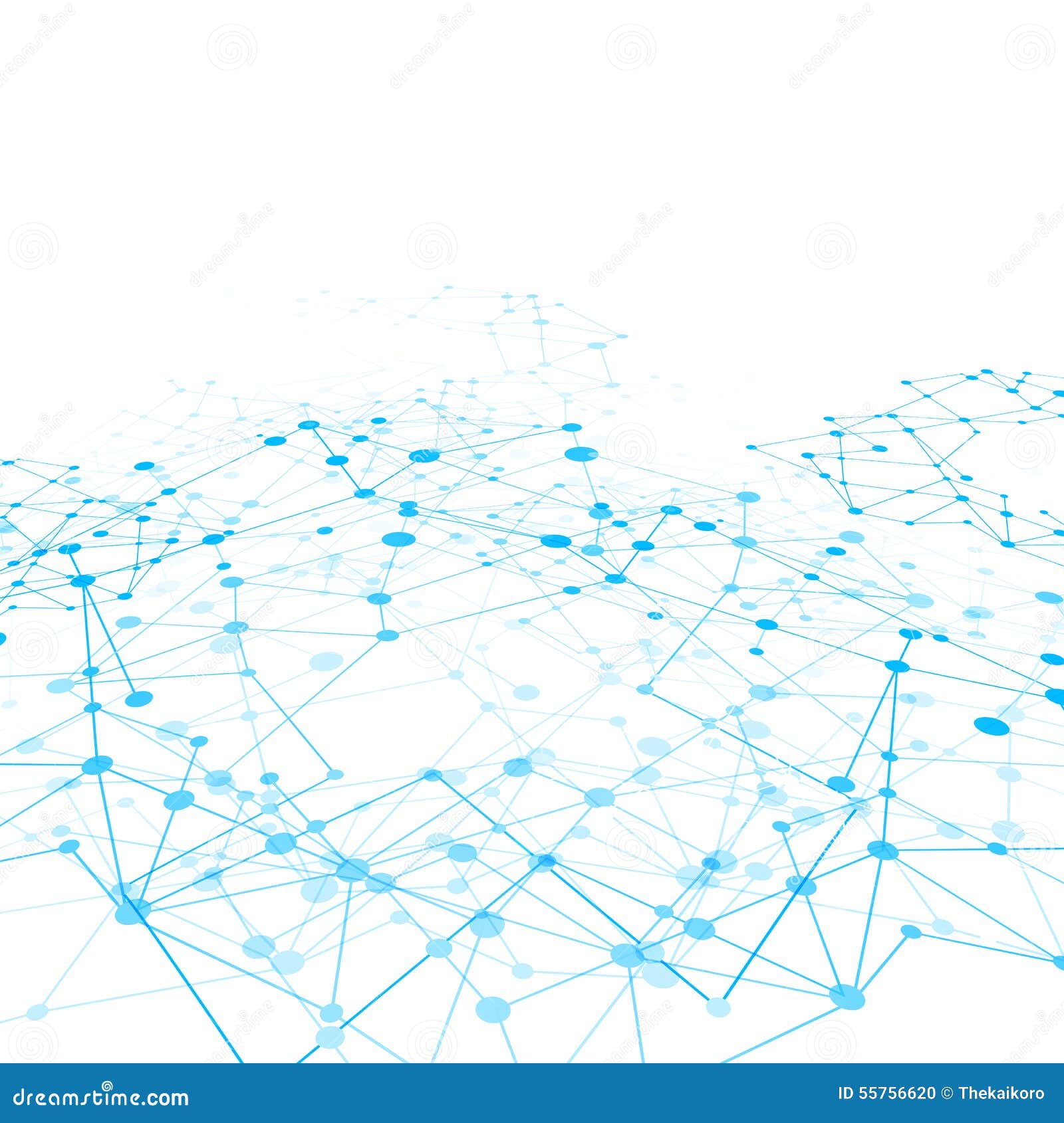 A Rede Abstrata Do Fundo Conecta O Conceito - Vector O Illustratio ...