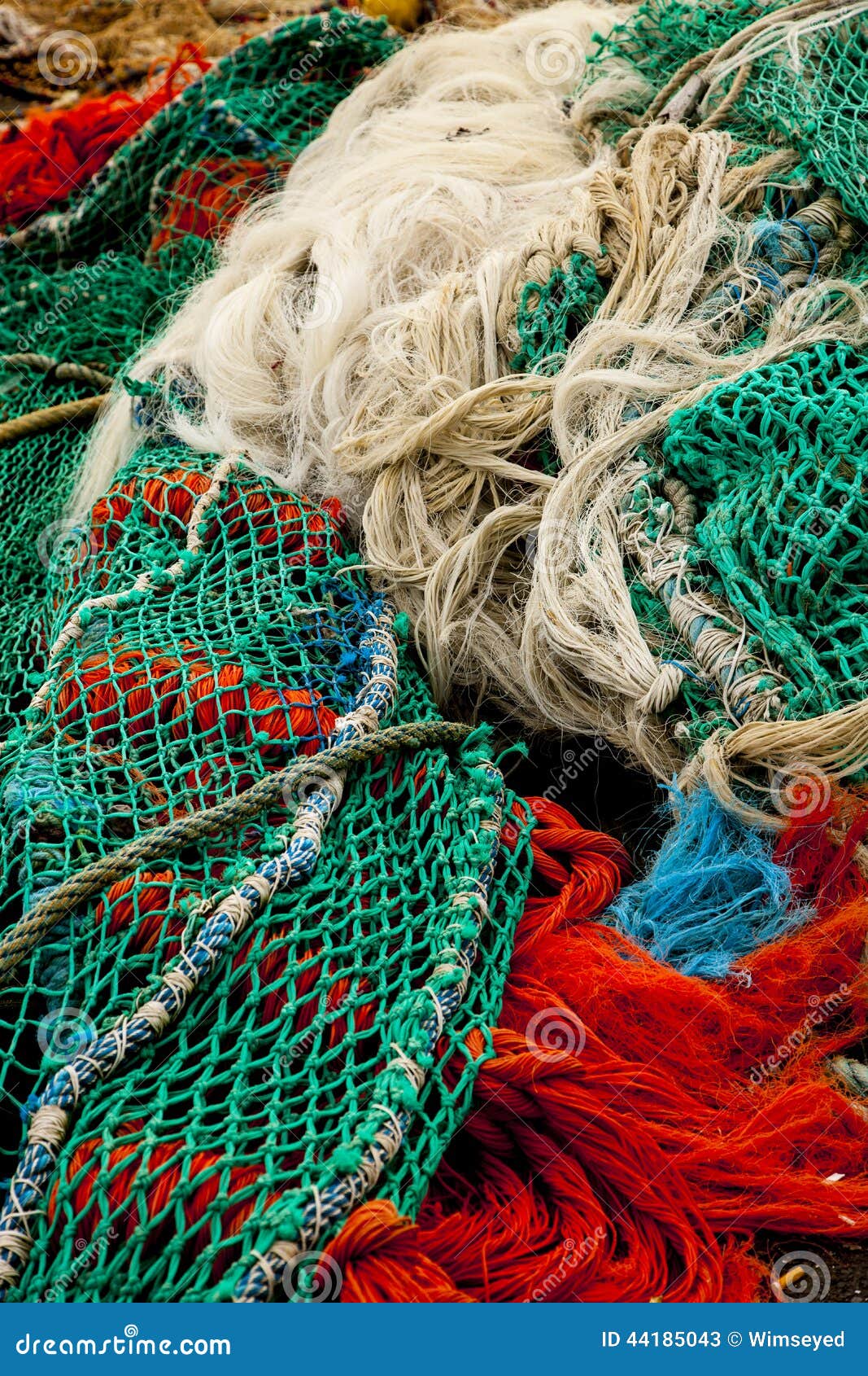 Rede de pesca imagem de stock. Imagem de gêmeo, normandia - 44185043