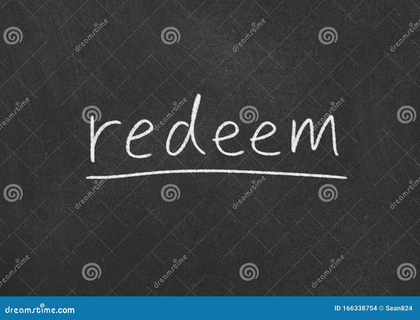 Redeem stock photo. Image of text, concept, word, background - 166338754