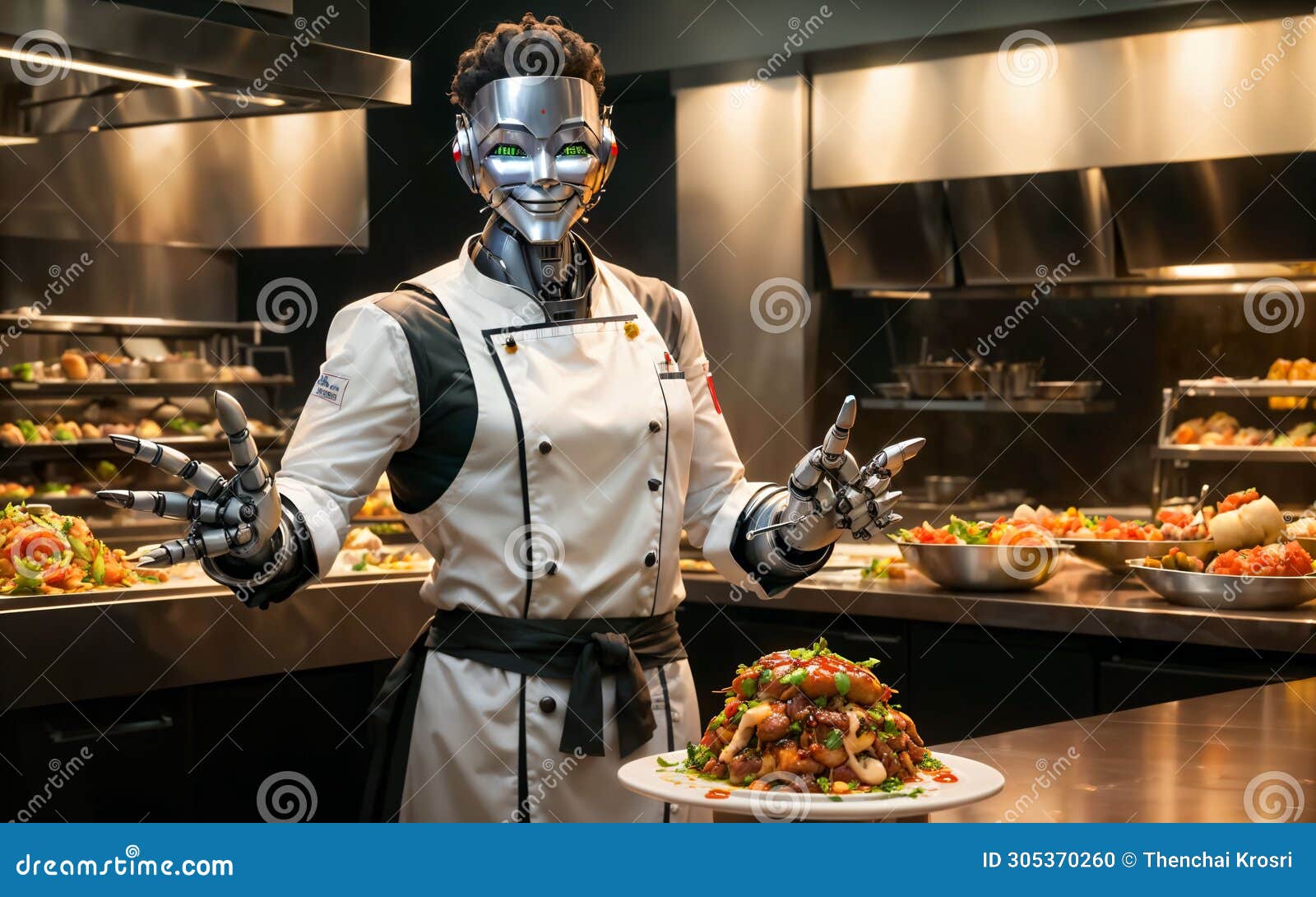 Redefining Culinary Excellence with the Chef of the Future Stock ...