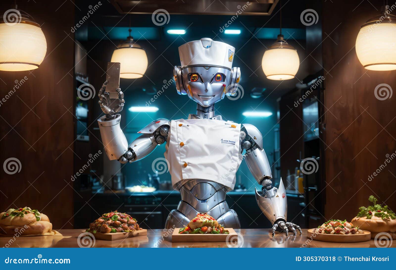 Redefining Culinary Excellence with the Chef of the Future Stock ...