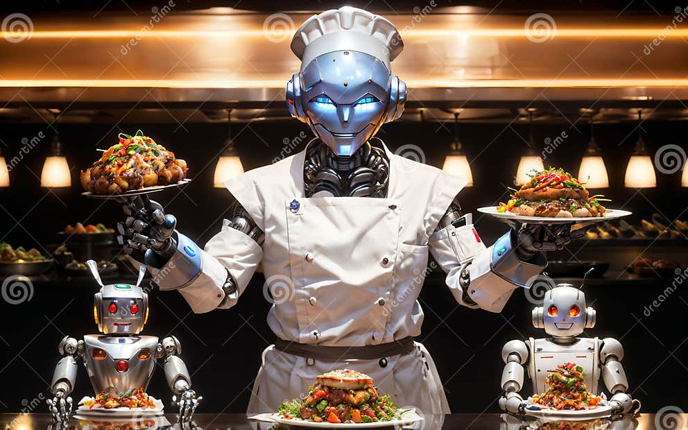 Redefining Culinary Excellence with the Chef of the Future Stock ...