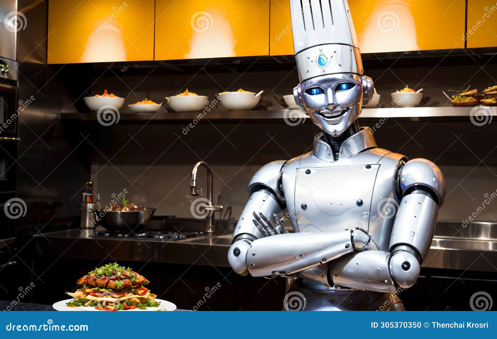 Redefining Culinary Excellence with the Chef of the Future Stock ...