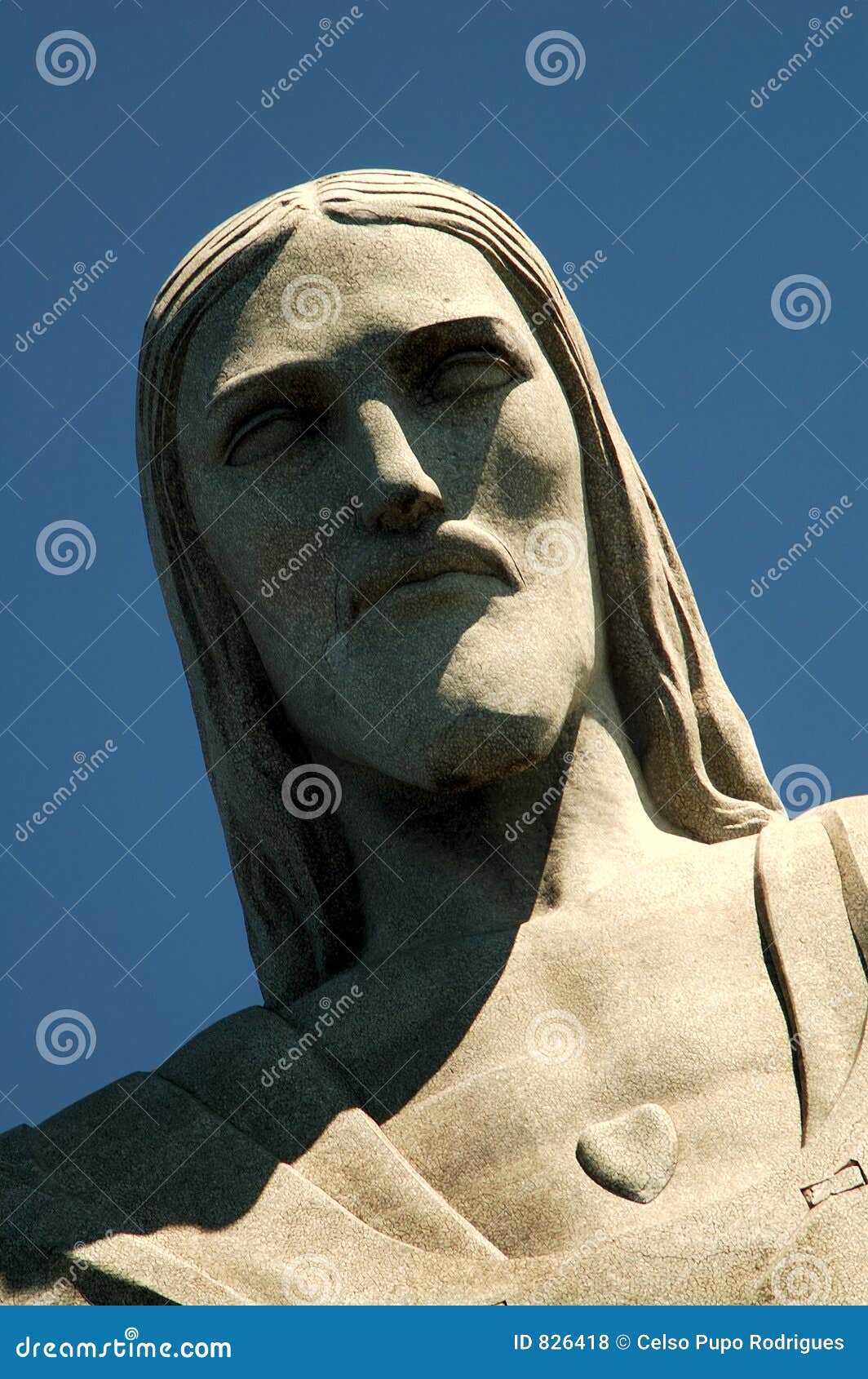 Redentor stock photo. Image of blue, travel, view, face - 826418