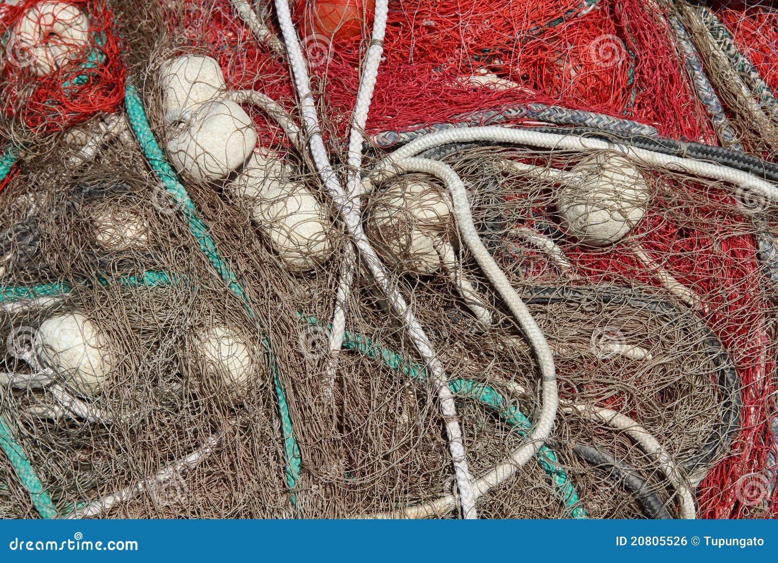 Redes De Pesca Imagem de Stock Royalty Free - Imagem: 20805526