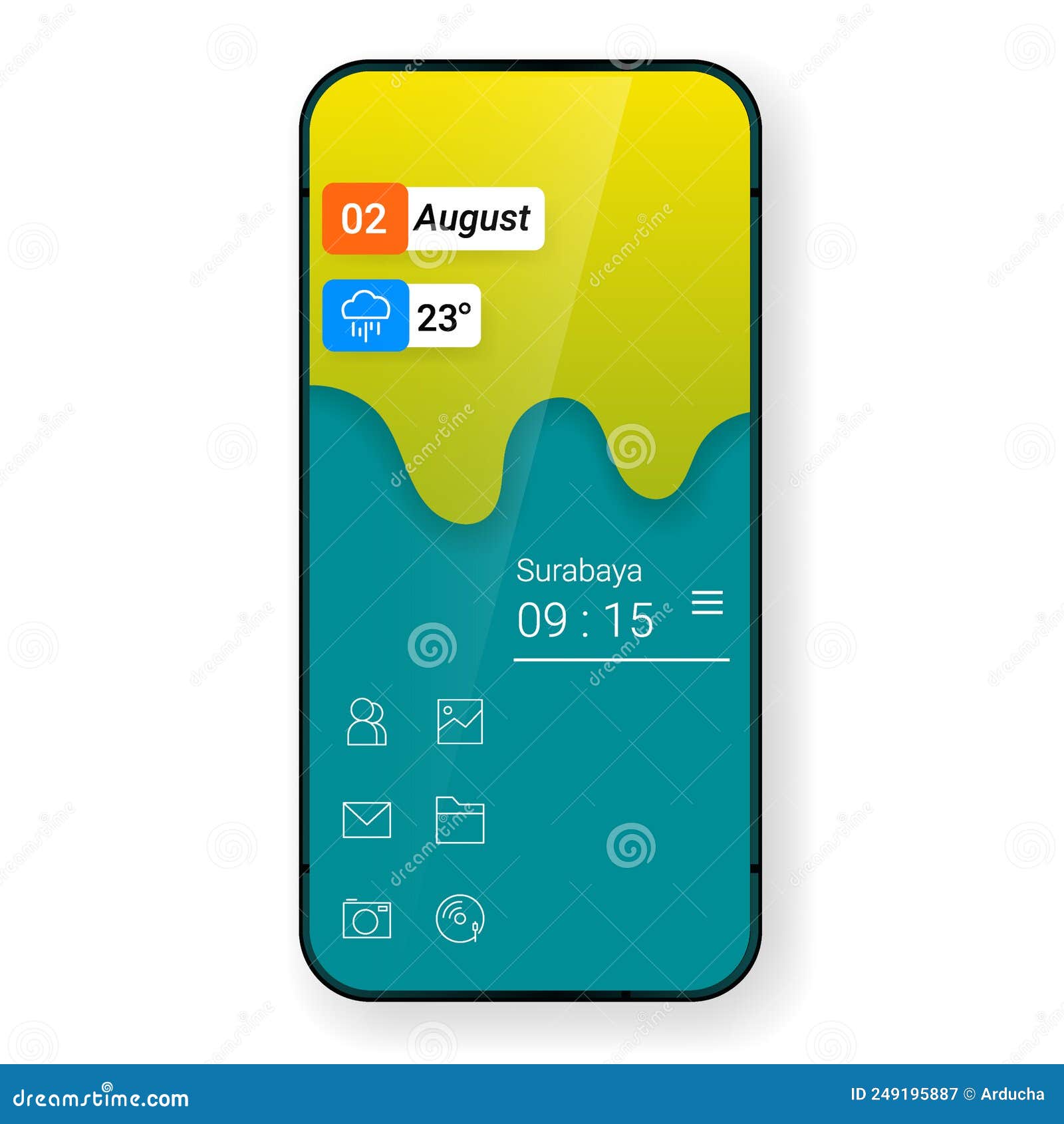 Screen Redesign Icon Color Outline Vector | CartoonDealer.com #230577121