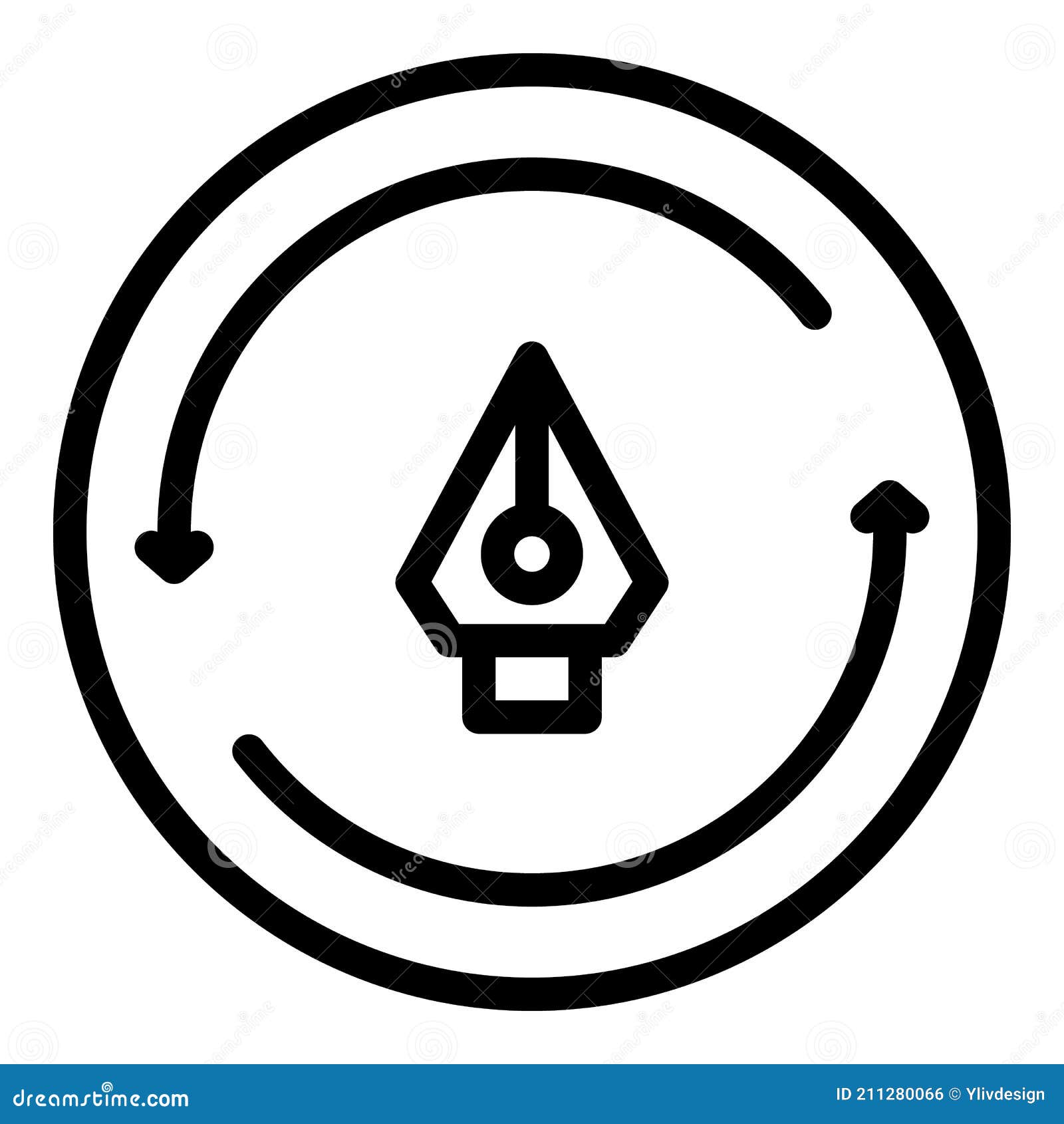 Redesign Menu Multi Color Concept Icon Vector Illustration ...