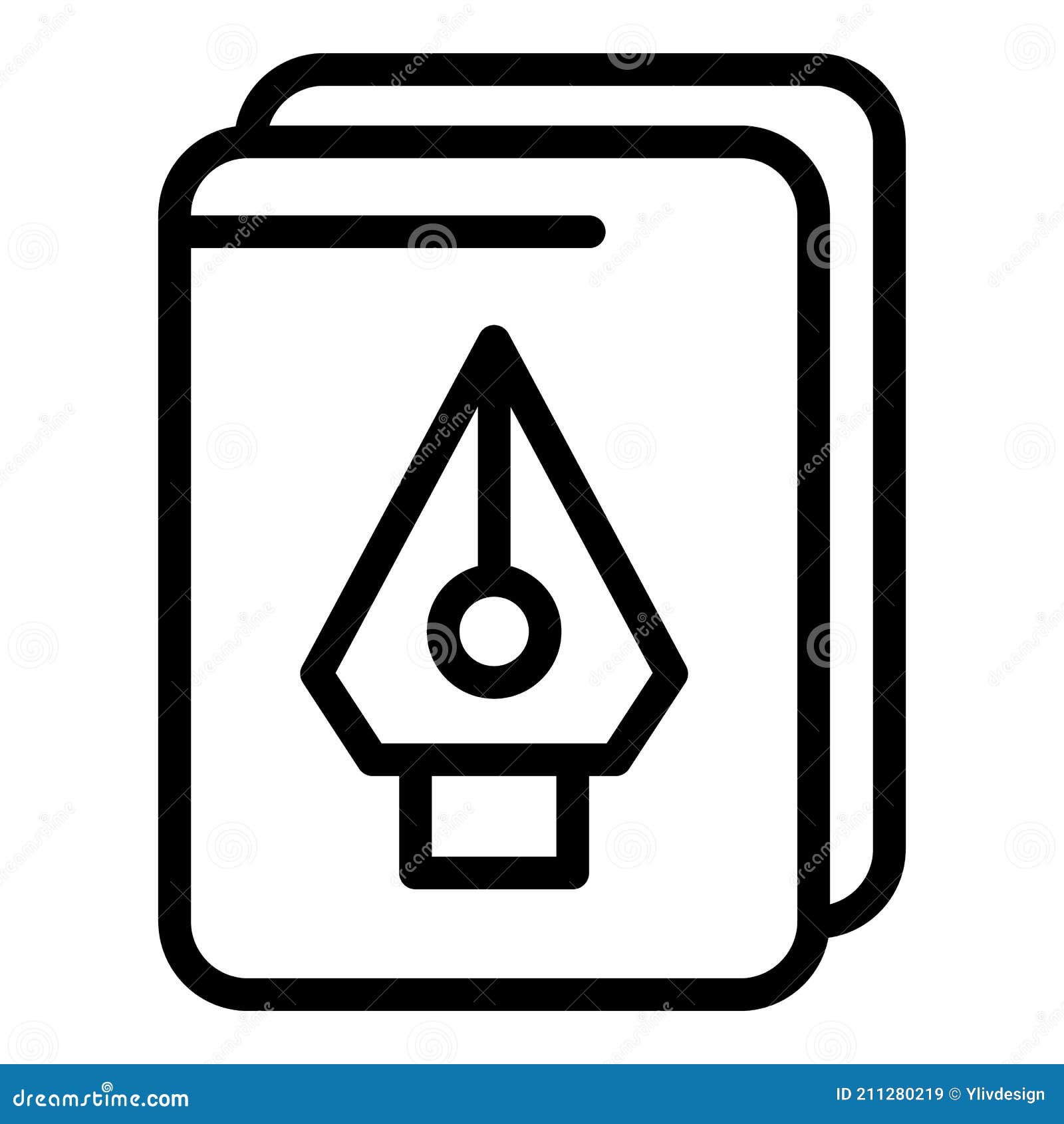 Redesign Task Icon, Outline Style Stock Vector - Illustration of work ...