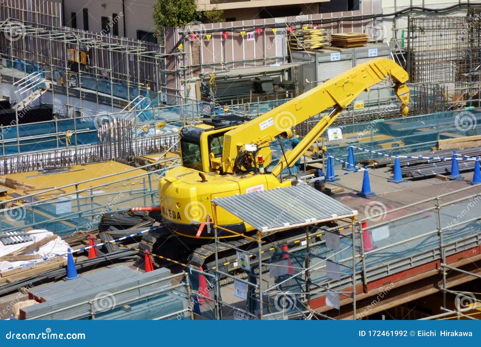 Redevelopment Construction Site Editorial Photography - Image of ...