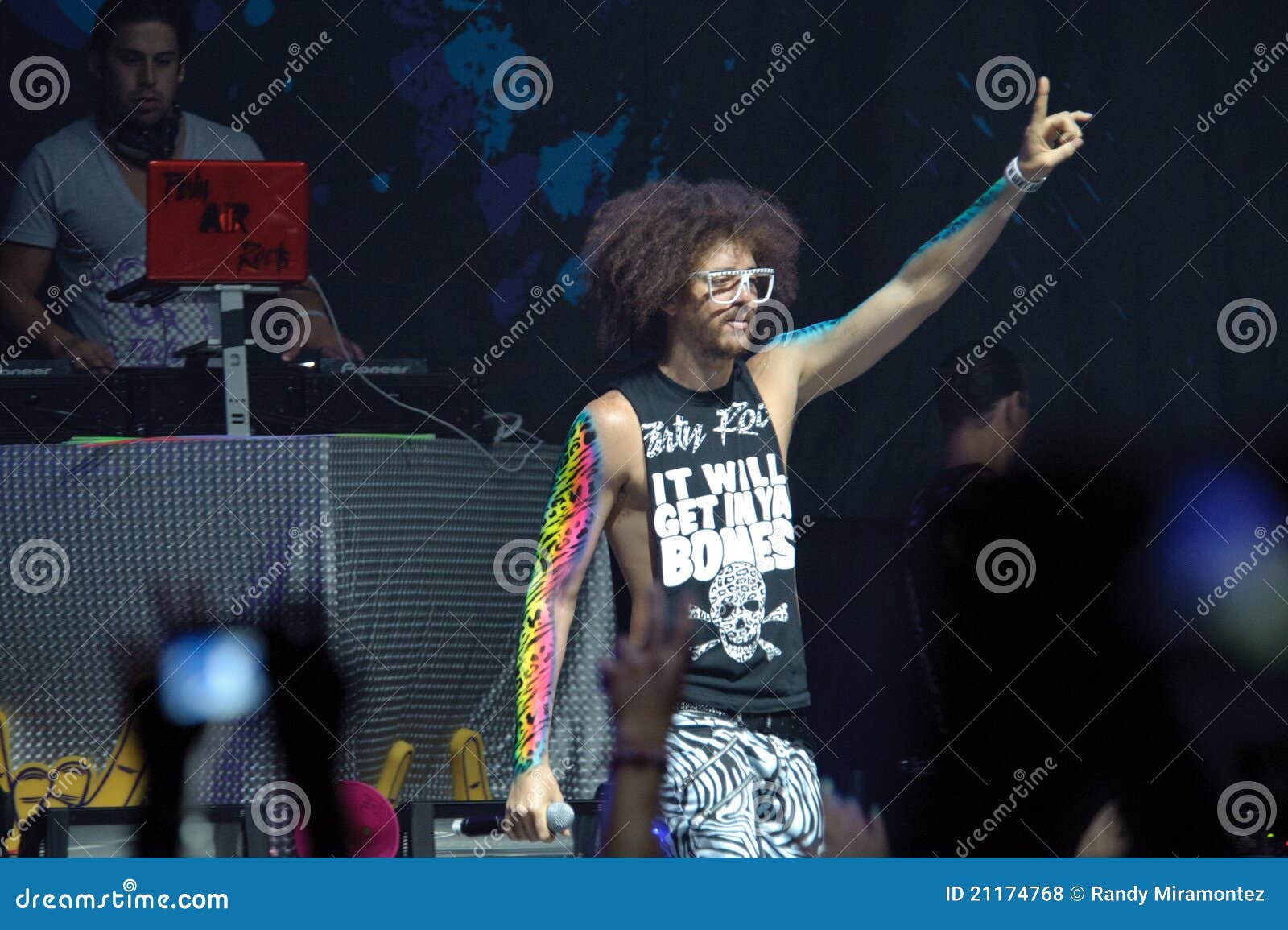 Redfoo editorial stock photo. Image of entertainer, perform - 21174768