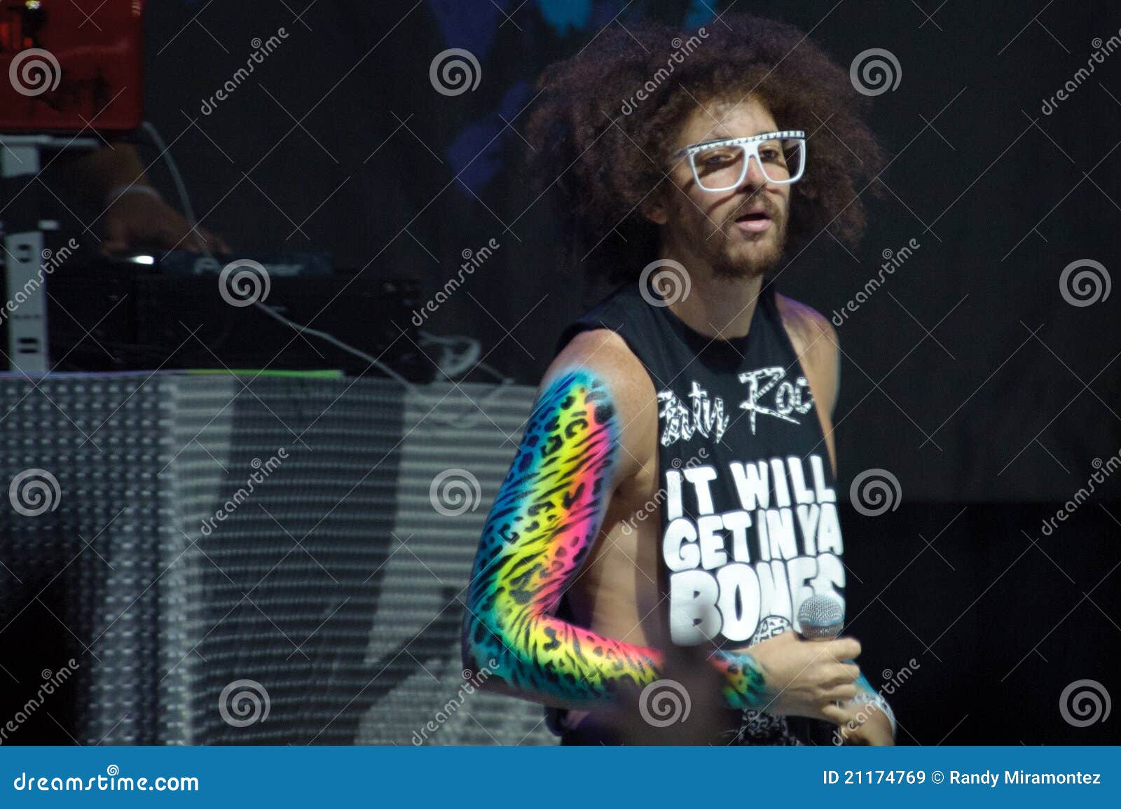 Redfoo editorial stock image. Image of entertainment - 21174769