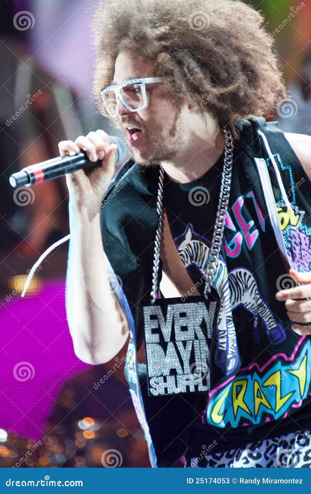 RedFoo editorial stock photo. Image of power, concert - 25174053