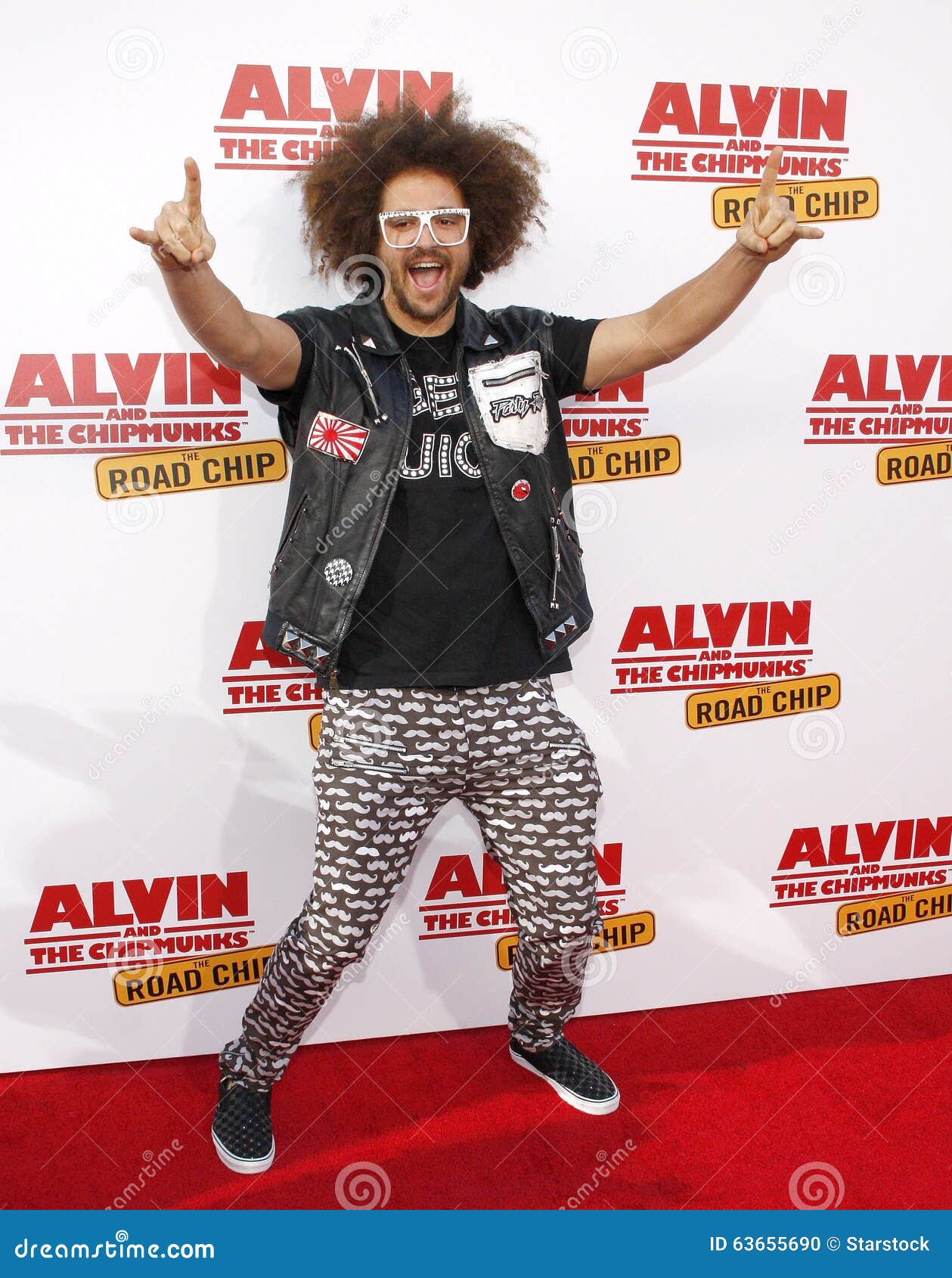 Redfoo imagem editorial. Imagem de talento, artista, evento - 63655690