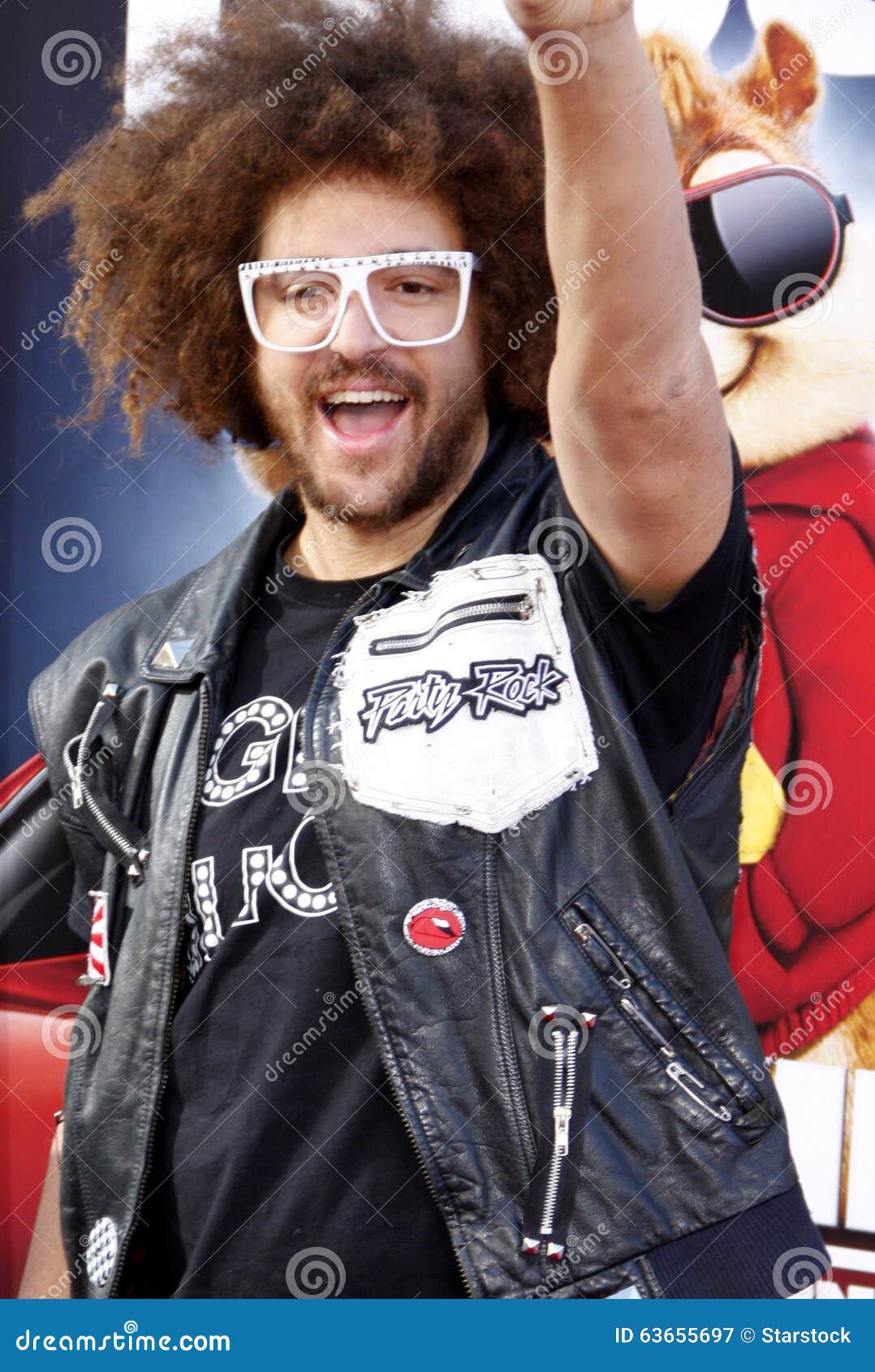 Redfoo fotografia editorial. Imagem de ator, artista - 63655697