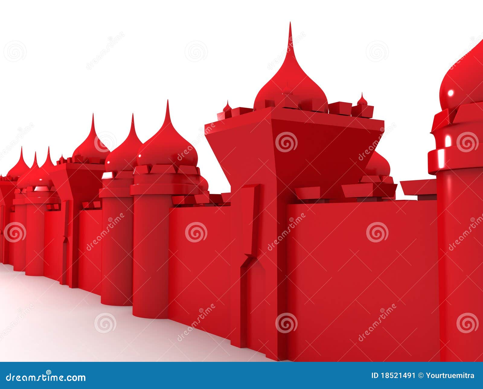 Redfort stock illustration. Illustration of famous, ireland - 18521491