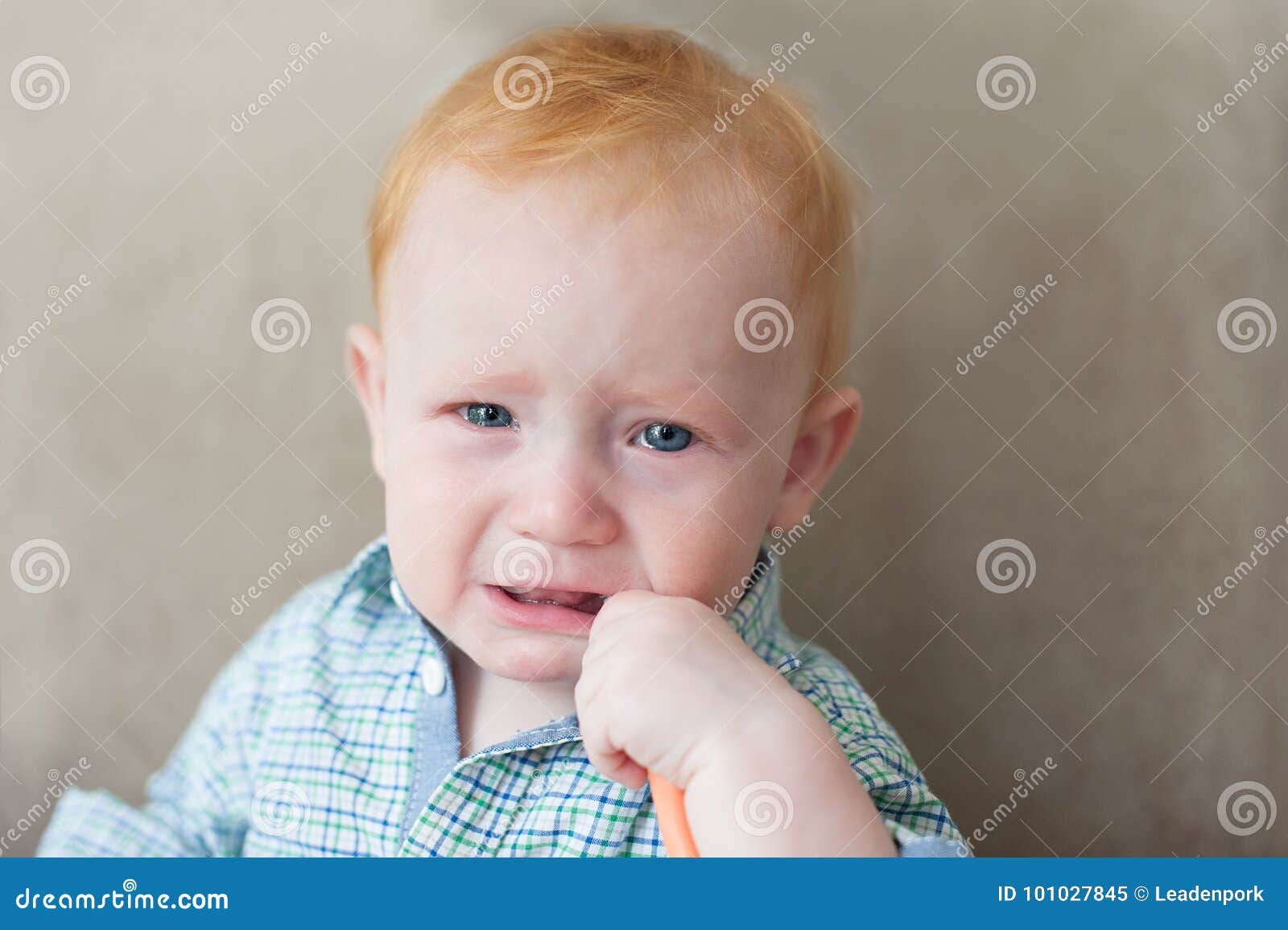 Redhead boy crying stock image. Image of upset, pretty - 101027845
