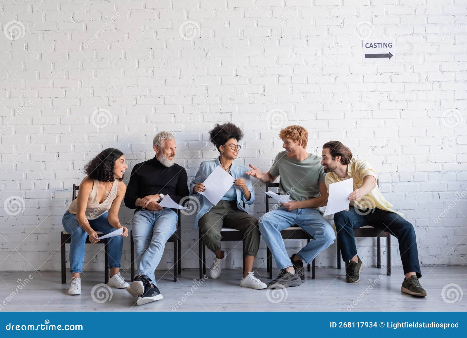 Redhead Man Pointing with Hand while Stock Photo - Image of actors ...
