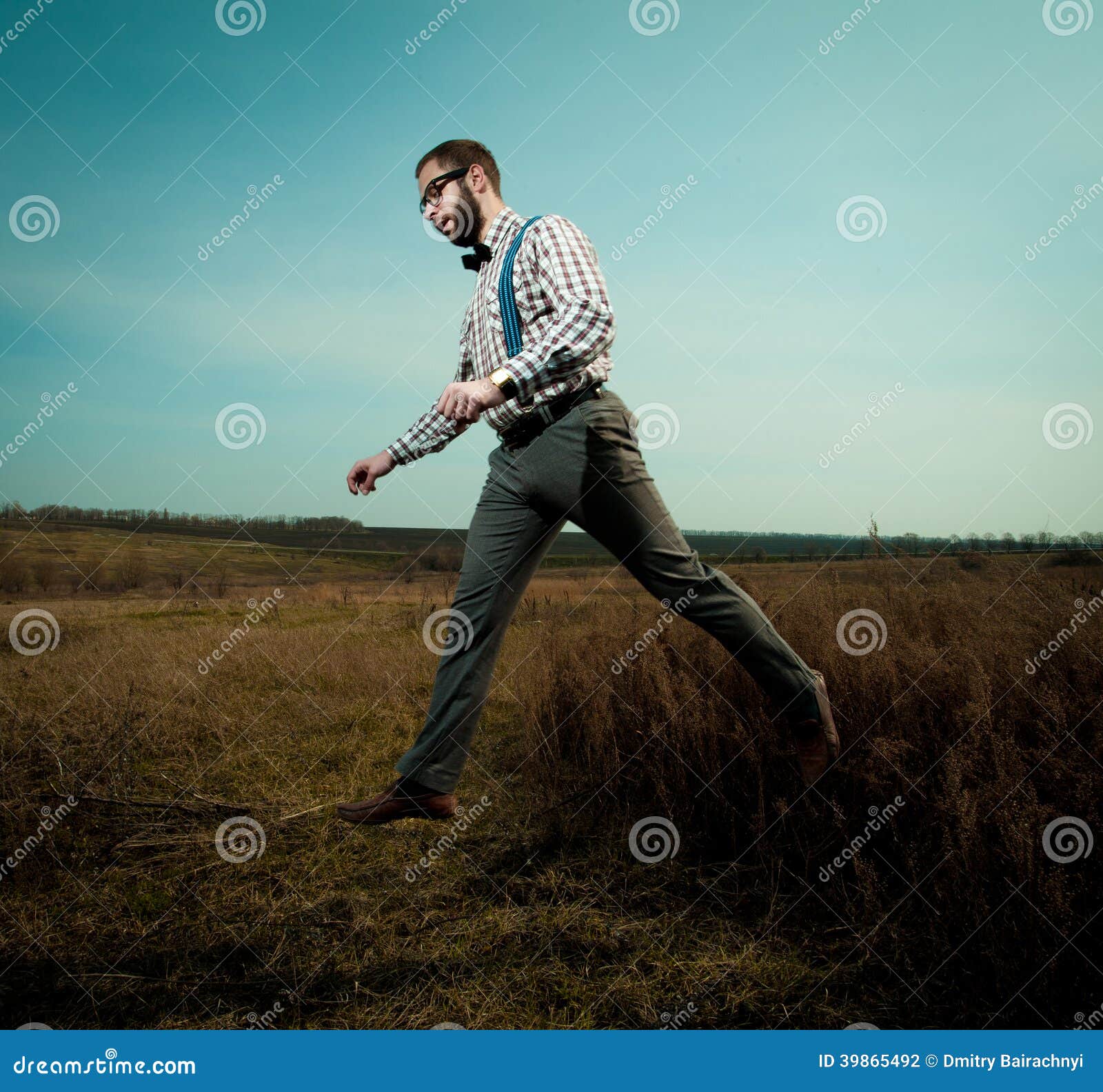 Redneck nerd man stock photo. Image of retro, beard, freak - 39865492