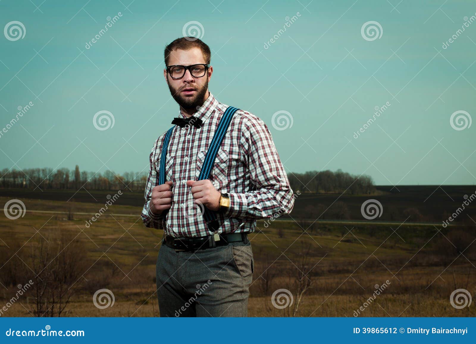 Redneck nerd man stock photo. Image of bumpkin, bizarre - 39865612